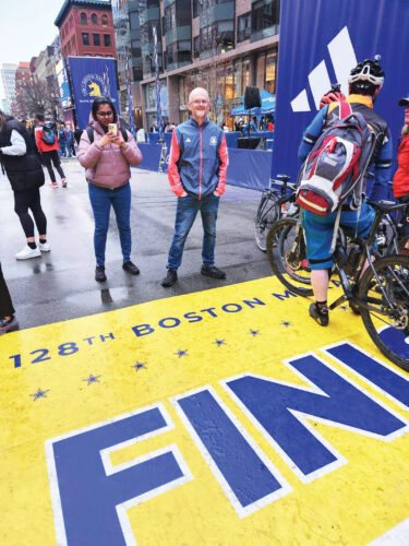 Local man achieves goal of running in Boston Marathon | News, Sports ...